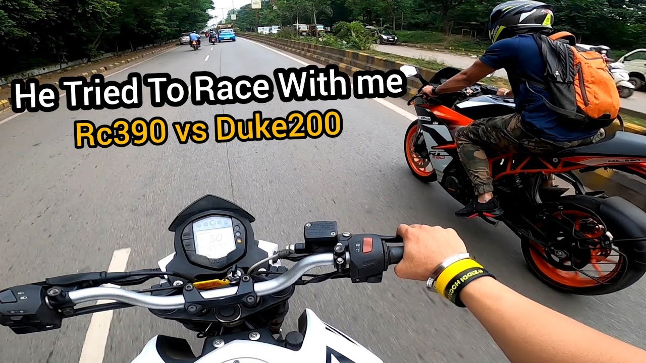 Angry Ktm Duke 200 - YouTube