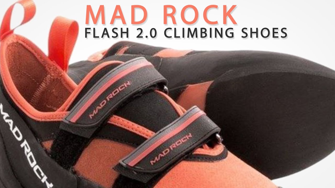 Mad Rock Flash 2.0 Climbing Shoes (For Men and Women) - YouTube