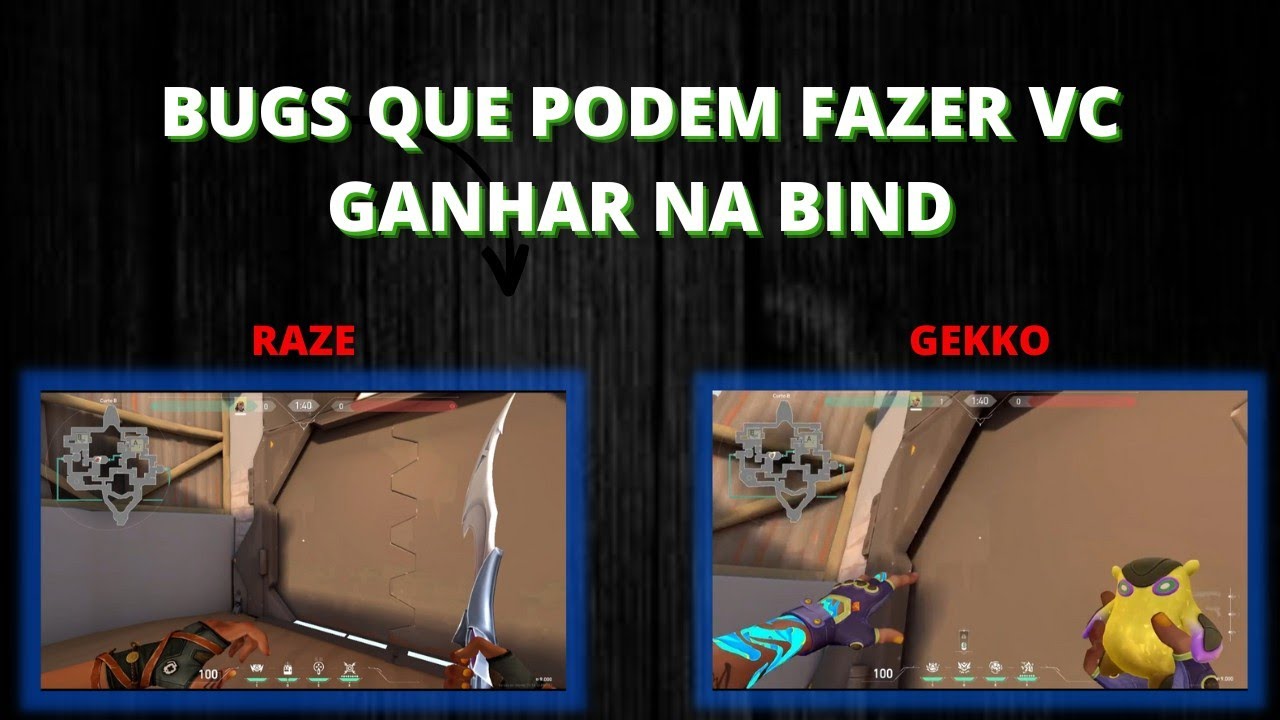 BUGS NA BIND !!! RAZE E GEKKO BENEFICIADOS | VALORANT - YouTube