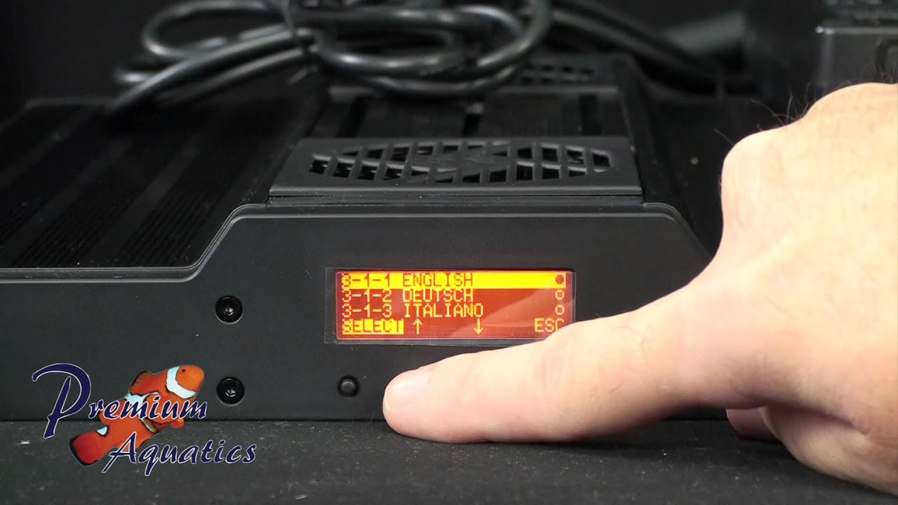 The Vertex LED Illumina - UnBoxing and Controller Menu Overview - YouTube