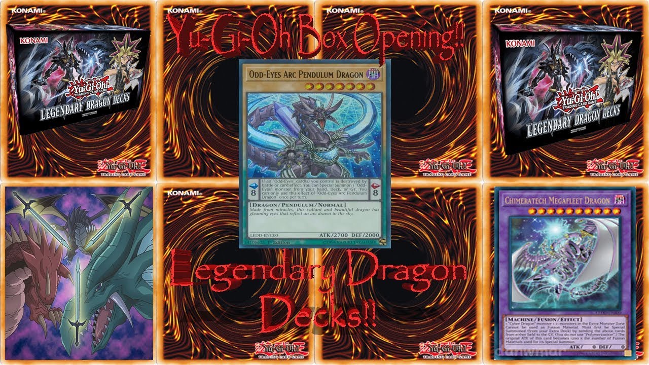 Yu-Gi-Oh Legendary Dragons Deck Opening + Review!! AMAZING, READY TO ...