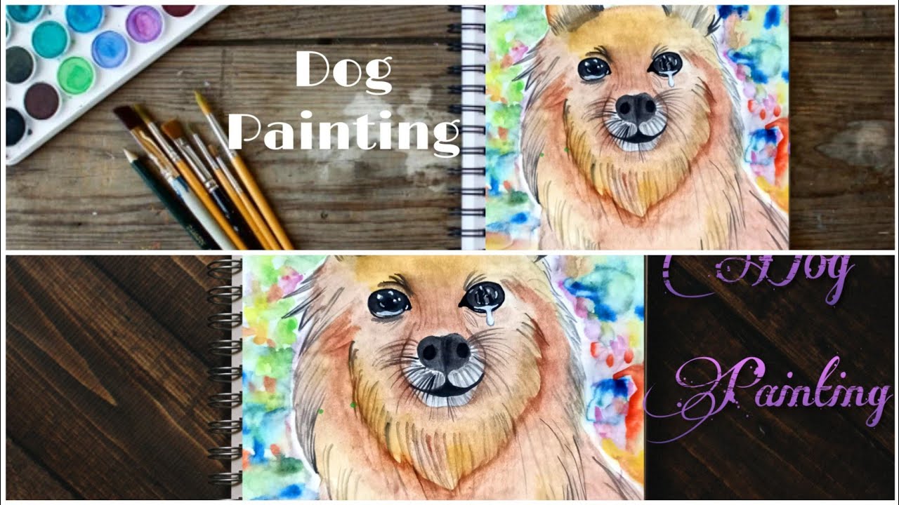 How To Draw A Pet Portrait || portrait ideas for BEGINNERS {step by ...