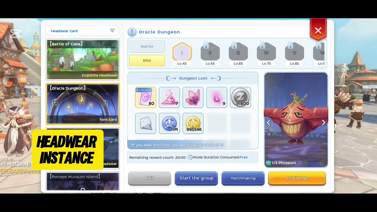 Ragnarok M Classic : Instance and Dungeon - YouTube