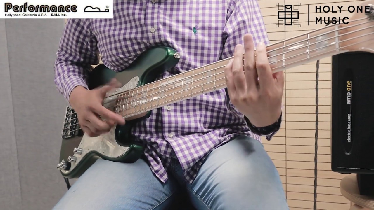 Performance Bass YB5-21 w AER AmpOne - YouTube