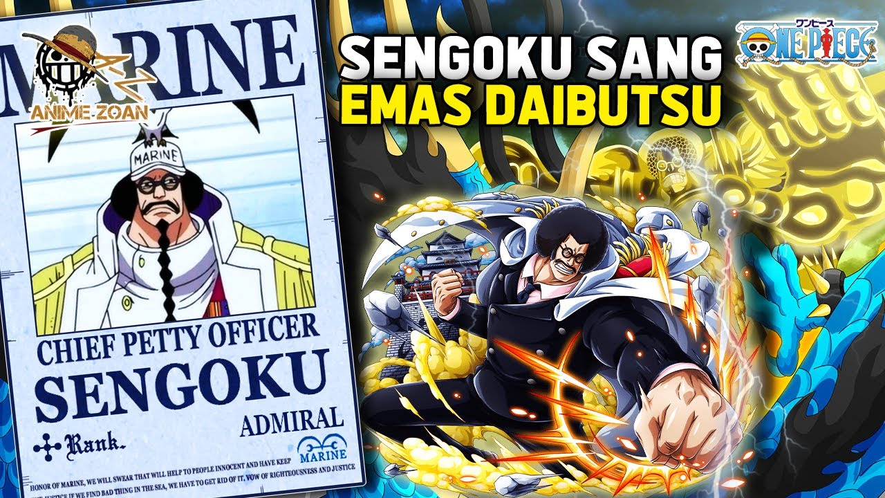 KEKUATAN SEBENARNYA SENGOKU ! SEBERAPA KUAT SENGOKU - ONE PIECE 1065 ...