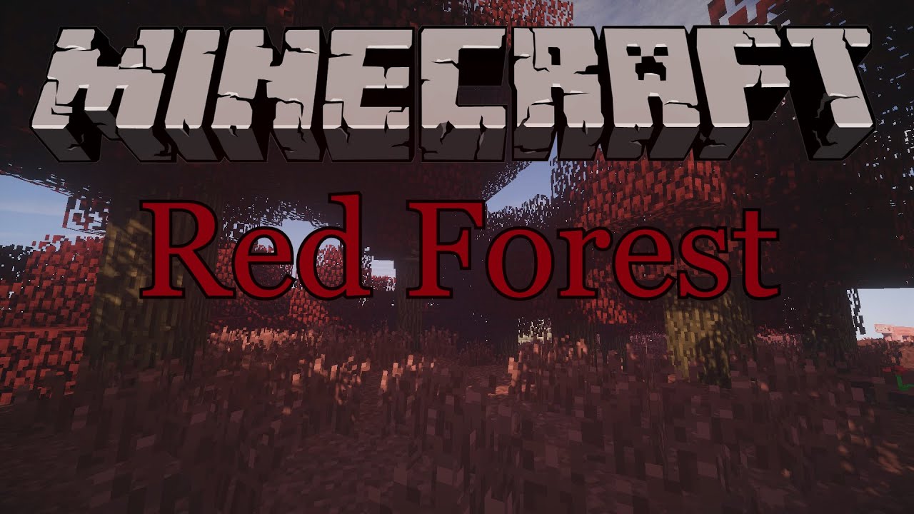 Minecraft - Red Forest [Building Team - Ninetailefox92] - YouTube
