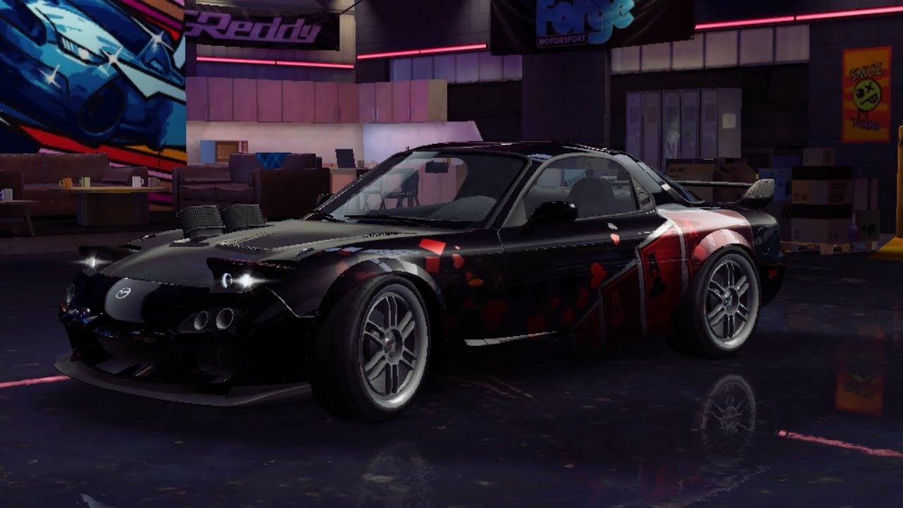 Mazda RX-7 FD drift on Tokyo streets NFS No Limits. - YouTube