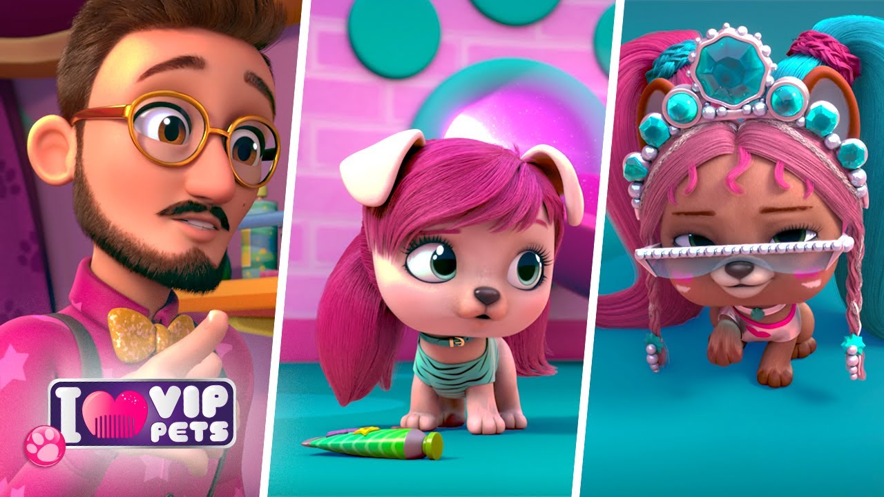 💎 PONTE al DIA con GLAM GEMS 💎 VIP PETS 🌈 CAPÍTULOS COMPLETOS 💕 DIBUJOS ...