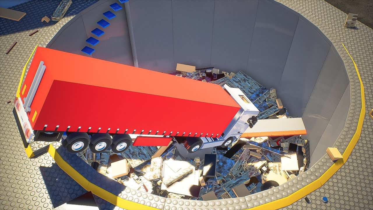 Lego Shredding Pit #2 - Brick Rigs - YouTube