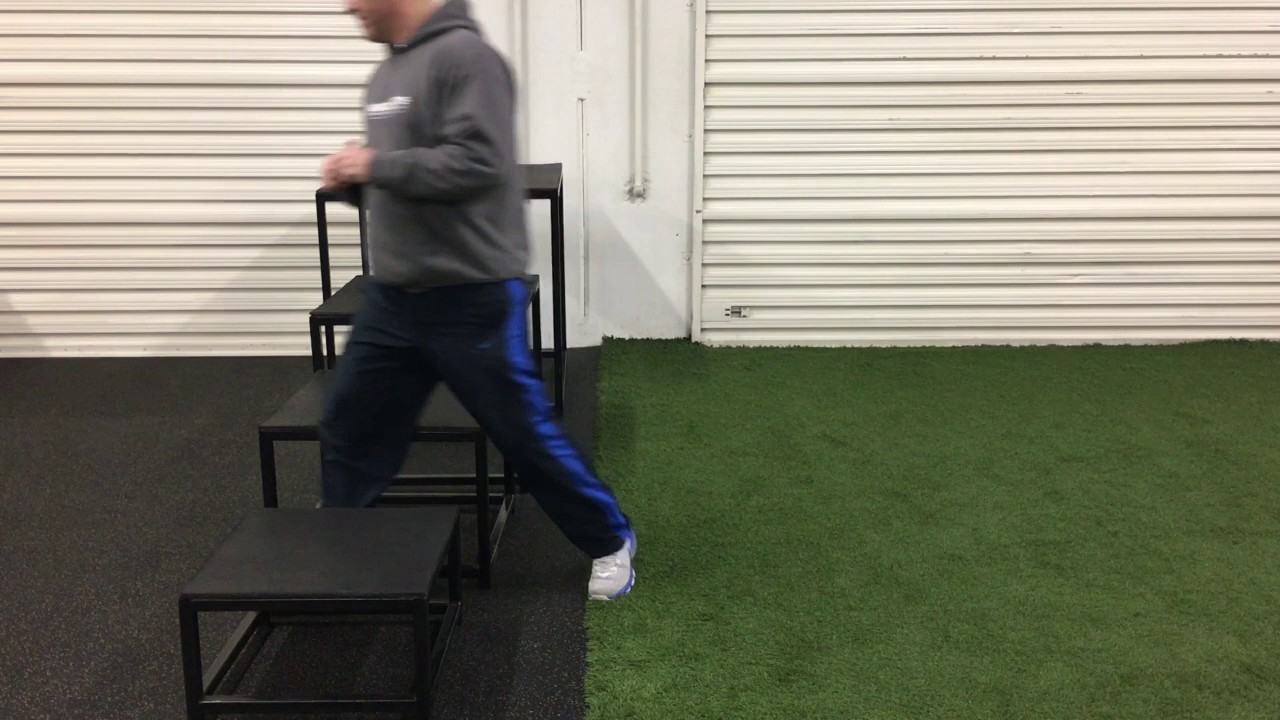 AFSP STRENGTH - LATERAL BOX STEP UPS - YouTube