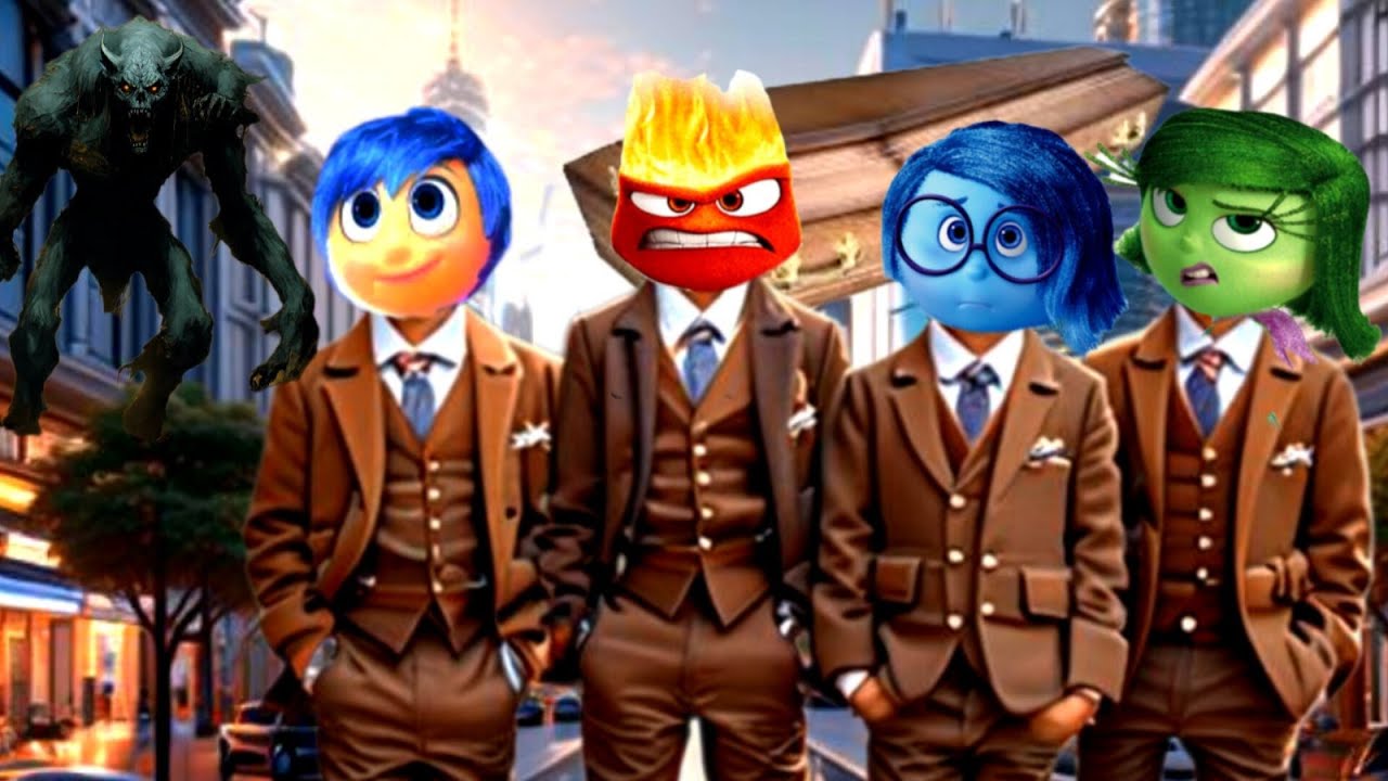 Inside Out 2! Thoughts through sleep! Coffin Dance! Song Cover! - YouTube