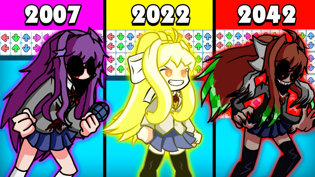 FNF Character Test | Gameplay VS Playground | MONIKA EXE COMPILATION ...