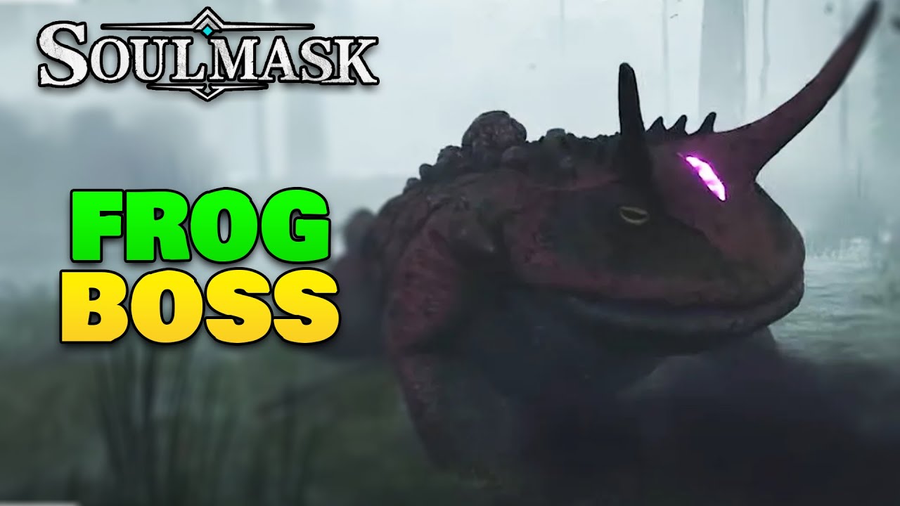 Fighting The Frog Boss & Ape Boss In PVP | Soulmask - YouTube