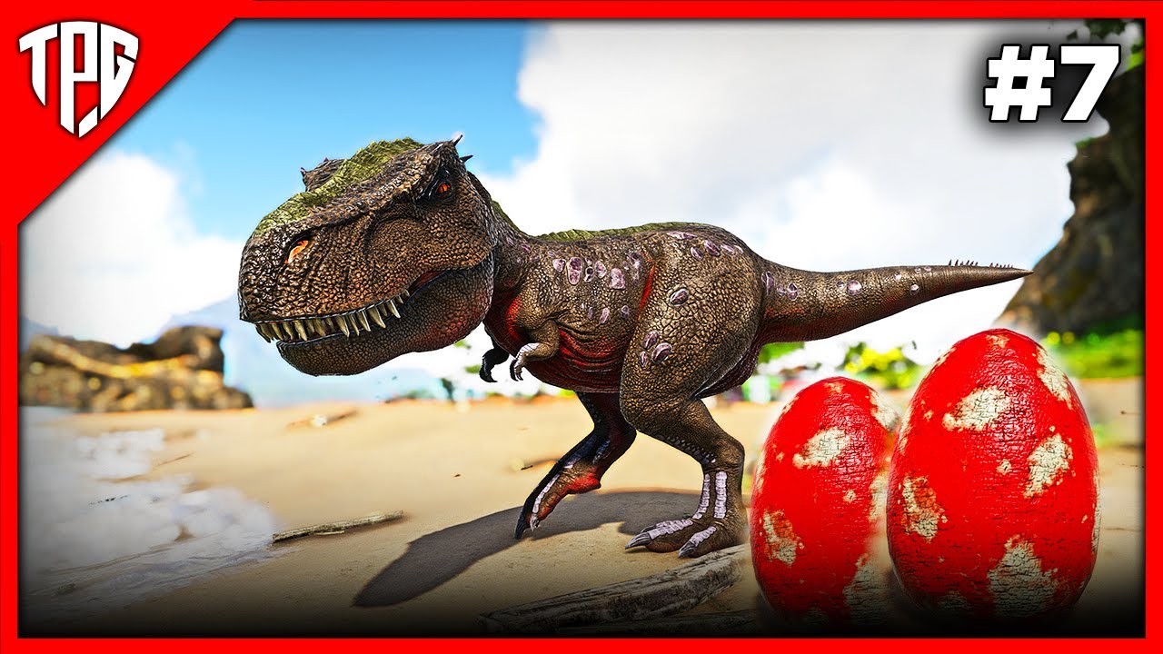 REX BREEDING : Welcome our new BABY REX 🦖 *LIVE* ARK Lost Island (Part ...