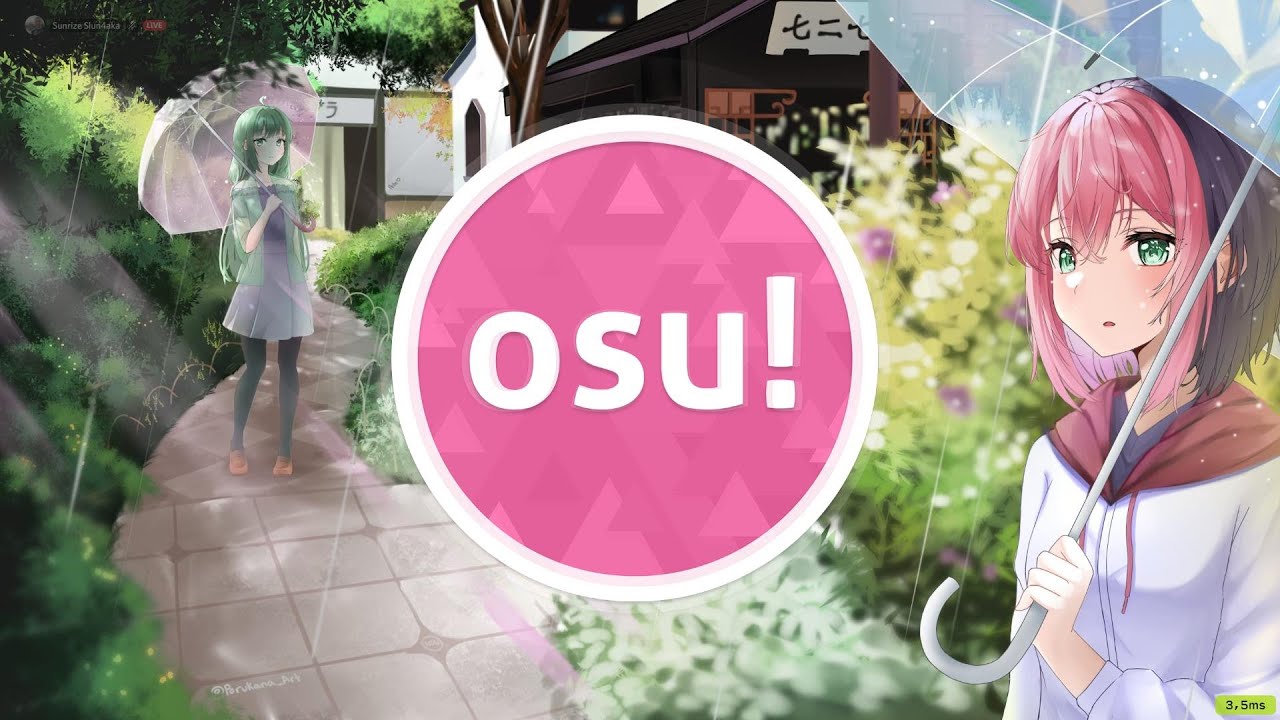 osu! clicking circles^^ - YouTube