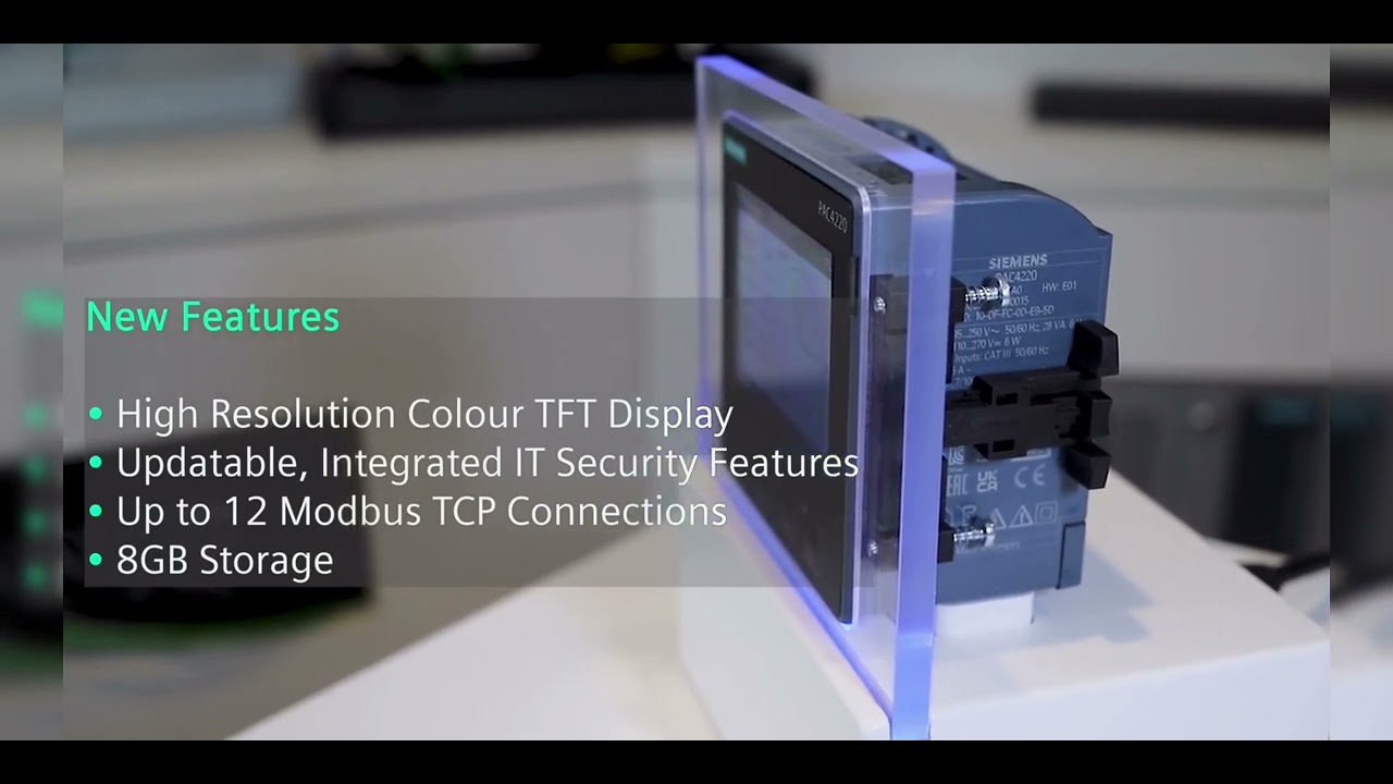 Siemens SENTRON PAC4220 Meter. - YouTube