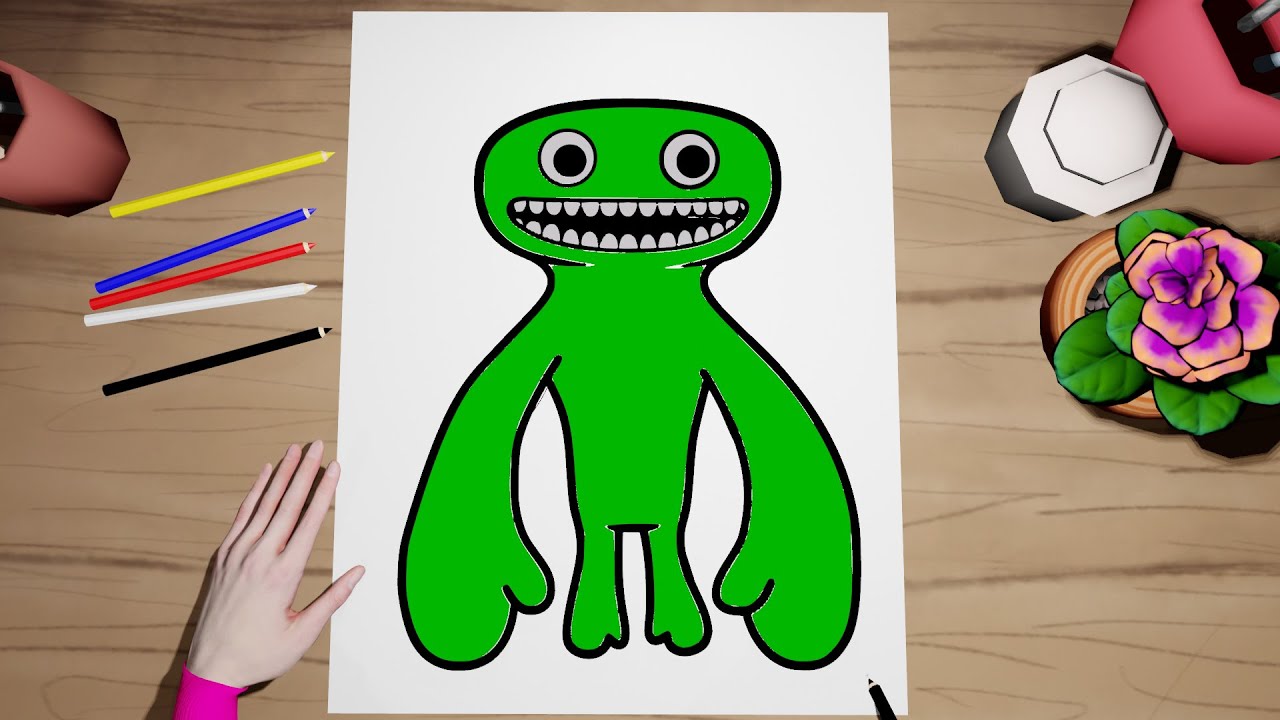 Learn to Draw Garden of Ban Jumbo Josh: Step by Step Tutorial for Kids ...