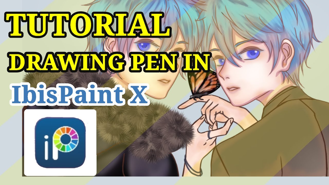 tutorial drawing pen in ibispaint x - YouTube