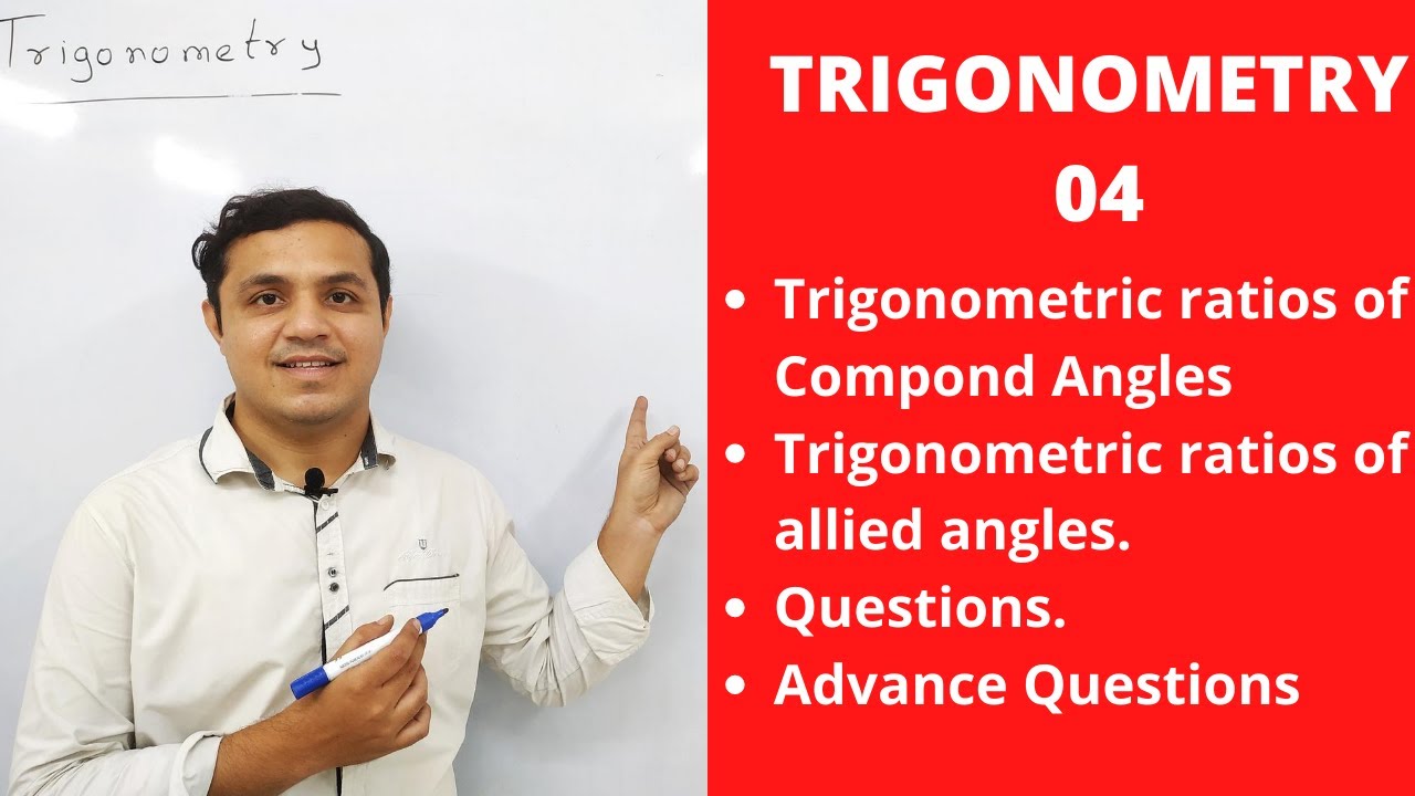 CLASS 11th TRIGONOMETRY_04#Compound_Angles #Questions #Miscellaneous# ...