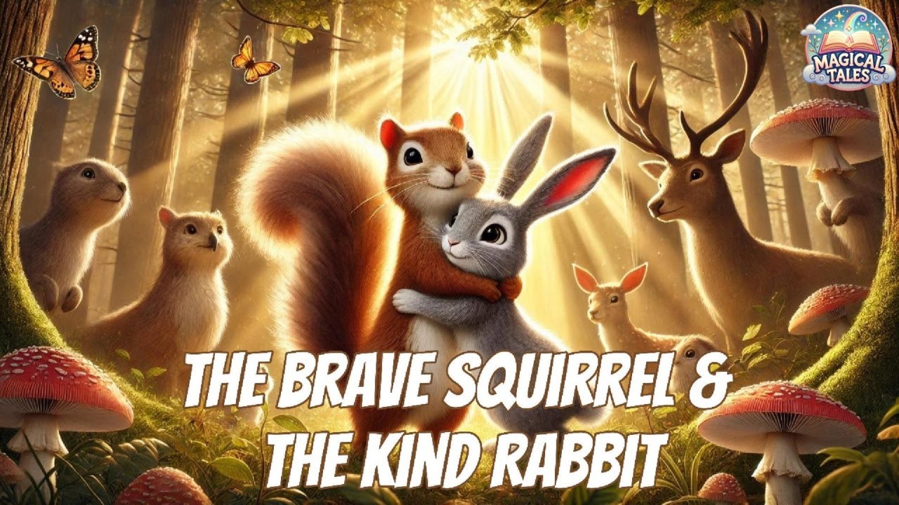 STORY FOR KİDS | The Brave Squirrel and the Kind Rabbit: A Tale of True ...
