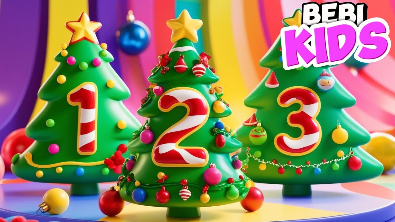 Learn Numbers with Christmas Fun! | Christmas Number Song for Kids ...