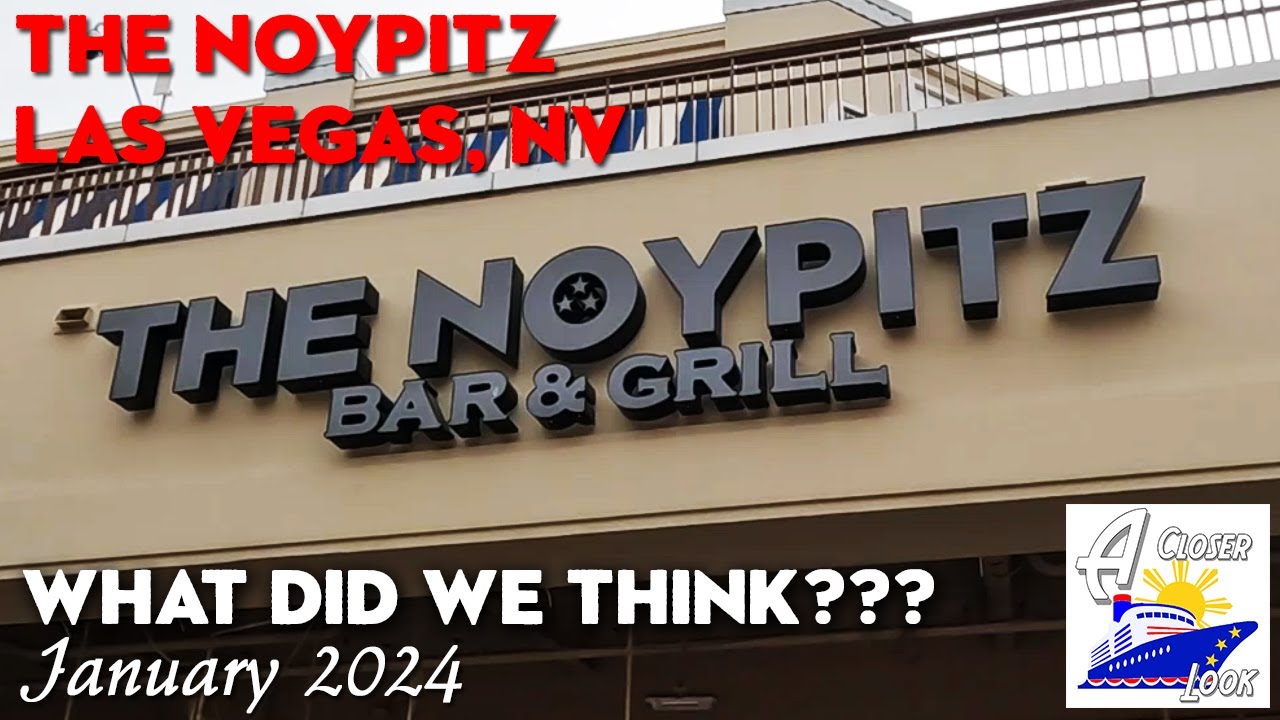 The NoyPitz Bar and Grill Food Review - YouTube