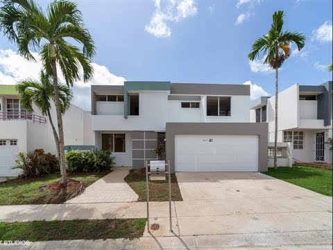 En venta casa en Parque del Rio, Encantada, Trujillo Alto - YouTube