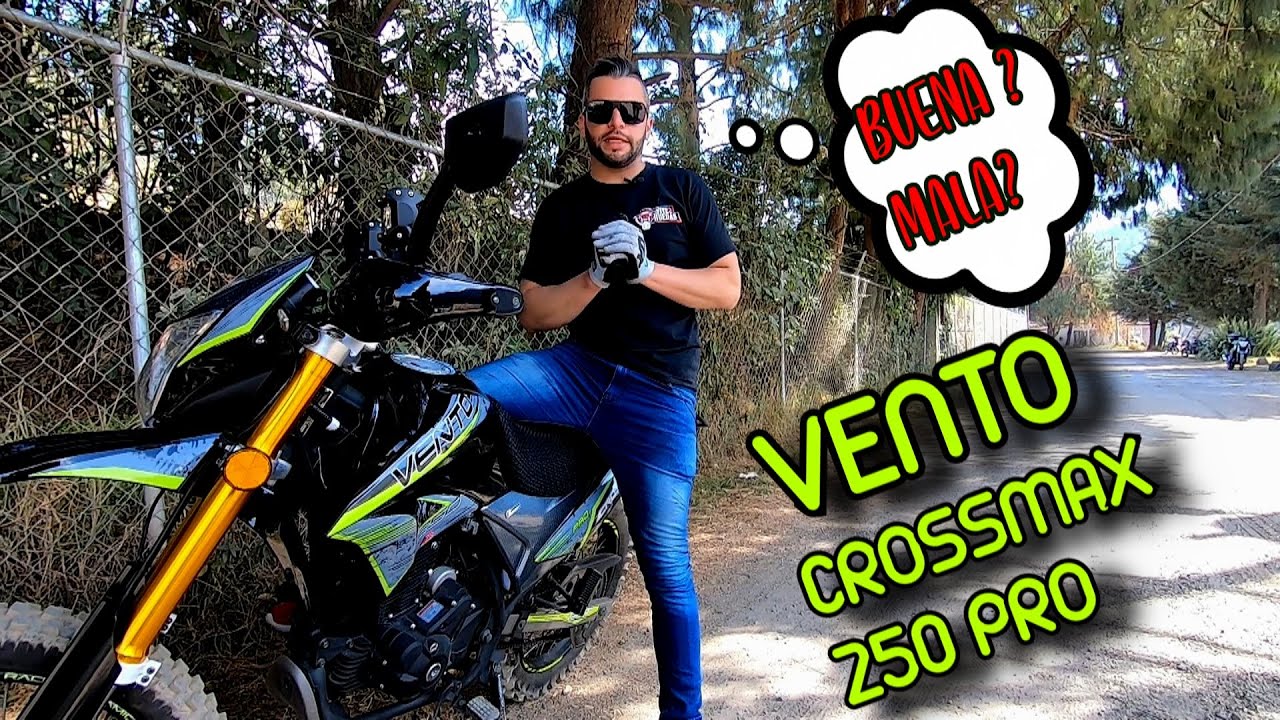 VENTO CROSSMAX 250 PRO 2021 REVIEW TEST DRIVE COMENTARIOS DE USUARIO ...