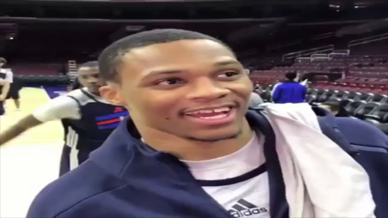 Russell Westbrook Reaction to Golden State Warriors losing to Spurs by ...