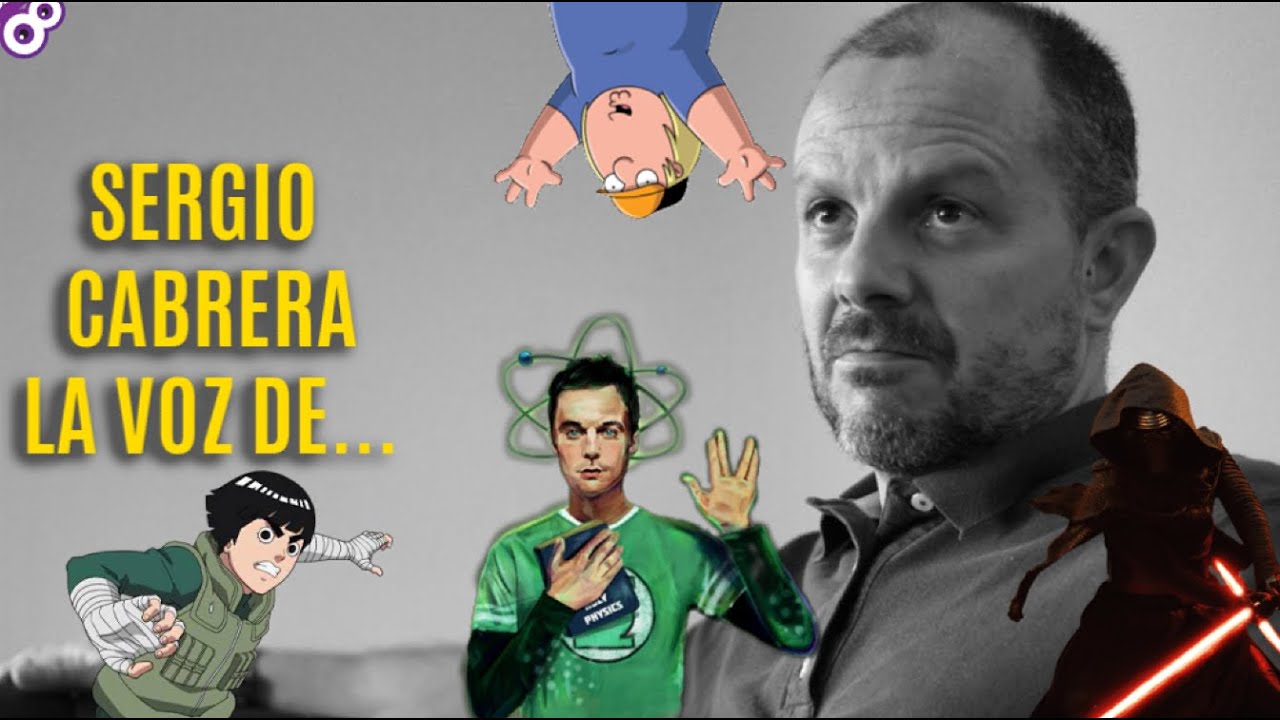 La voz de SHELDON COOPER, el actor de doblaje FERNANDO CABRERA - YouTube