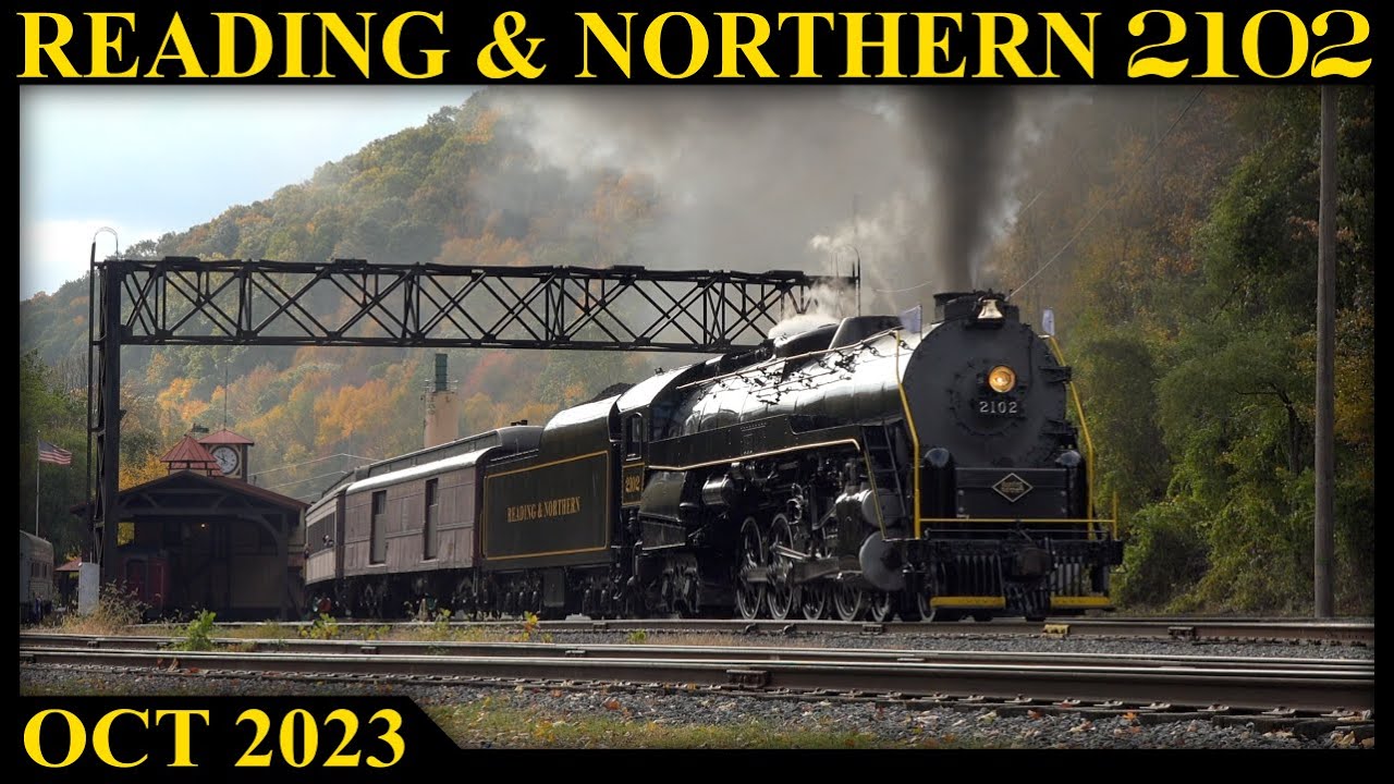Reading & Northern 2102: Autumn in the Anthracite Hills - YouTube