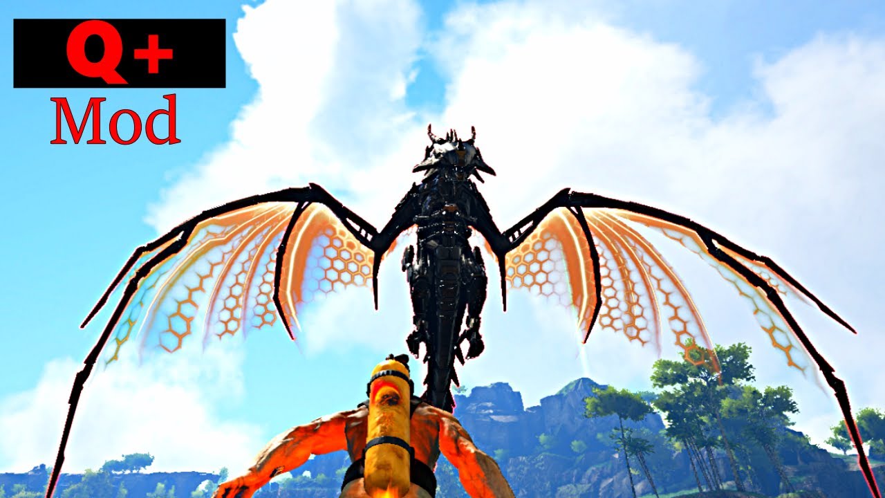 ARK Q+ Mod | Day 04 | Ark Survival Evolved - YouTube