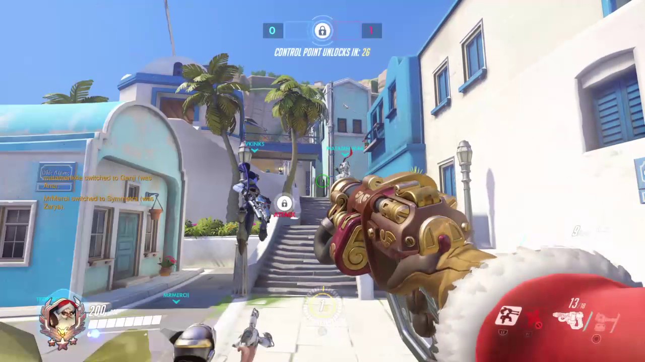 Overwatch: Trolling and lagging - YouTube