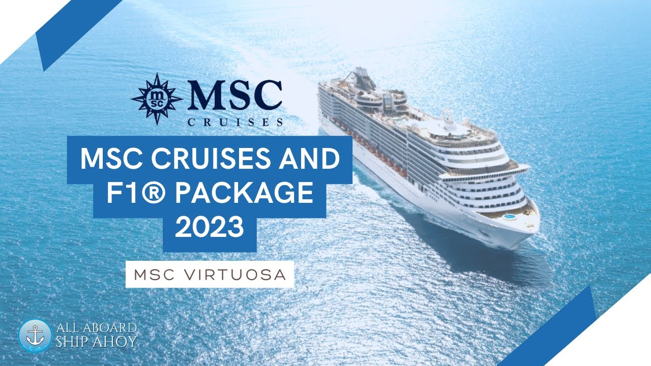 Start Your Engines! 🏁 | MSC Cruises and F1® Packages - 2023 - YouTube