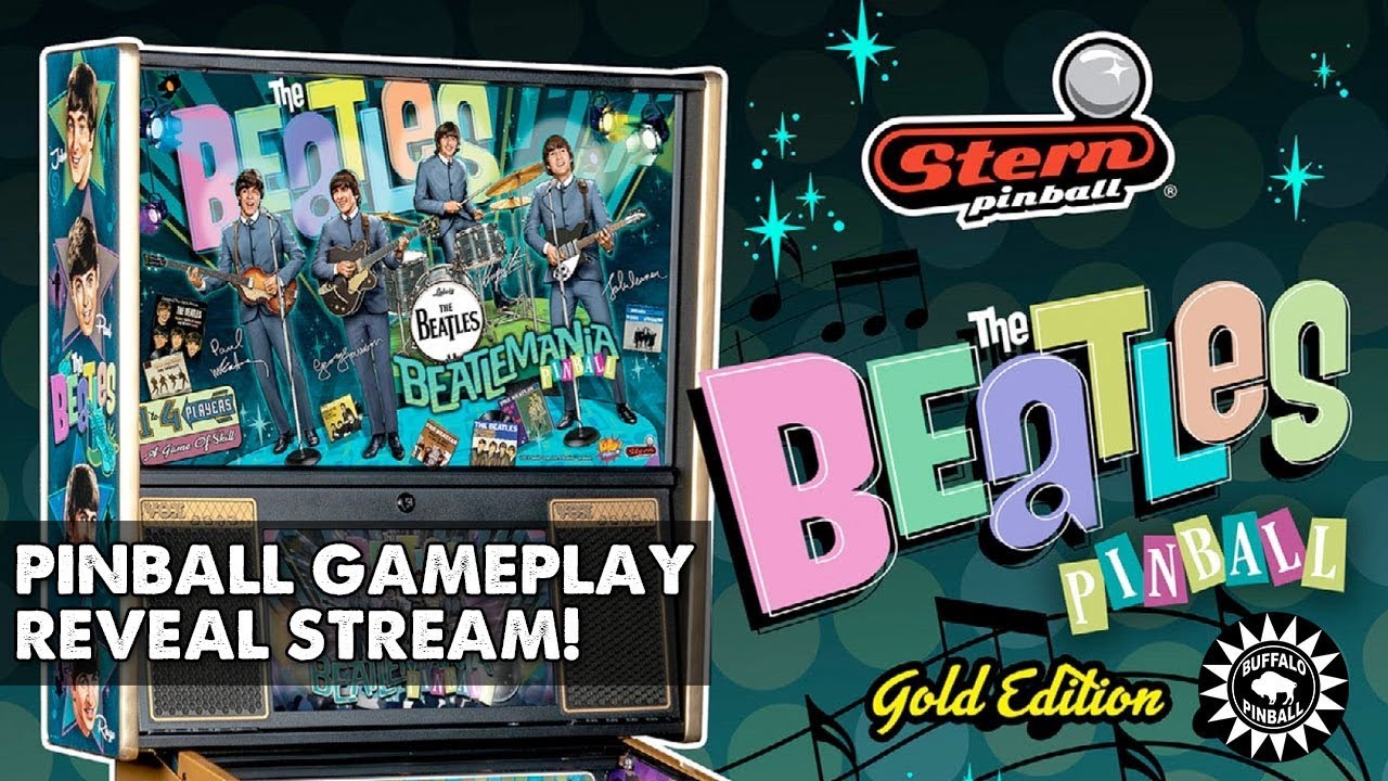 THE BEATLES pinball machine gameplay reveal with Rudy, live from Tilt ...