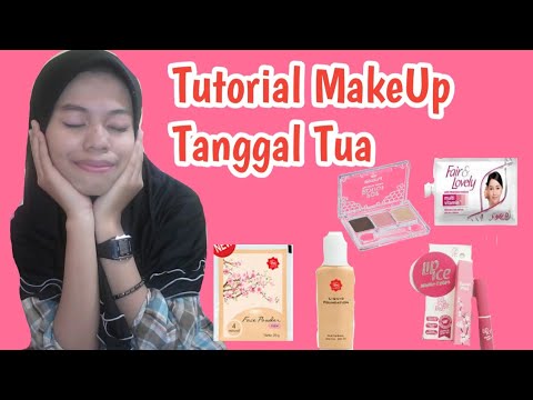 Tutorial Make Up Tanggal Tua By Nurul Intan Ishak - YouTube