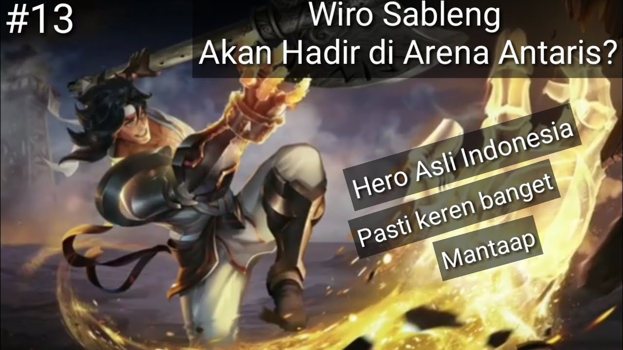 Wiro Sableng Hero Asli Indonesia Rilis Di AOV? | Arena of Valor ...