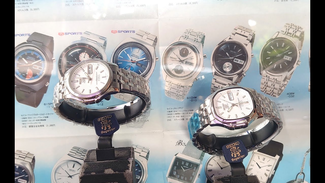 [SOLD OUT] Seiko 5 Superior SKZ023 7S36-0030 & 5000 SKZ035 Side by Side ...