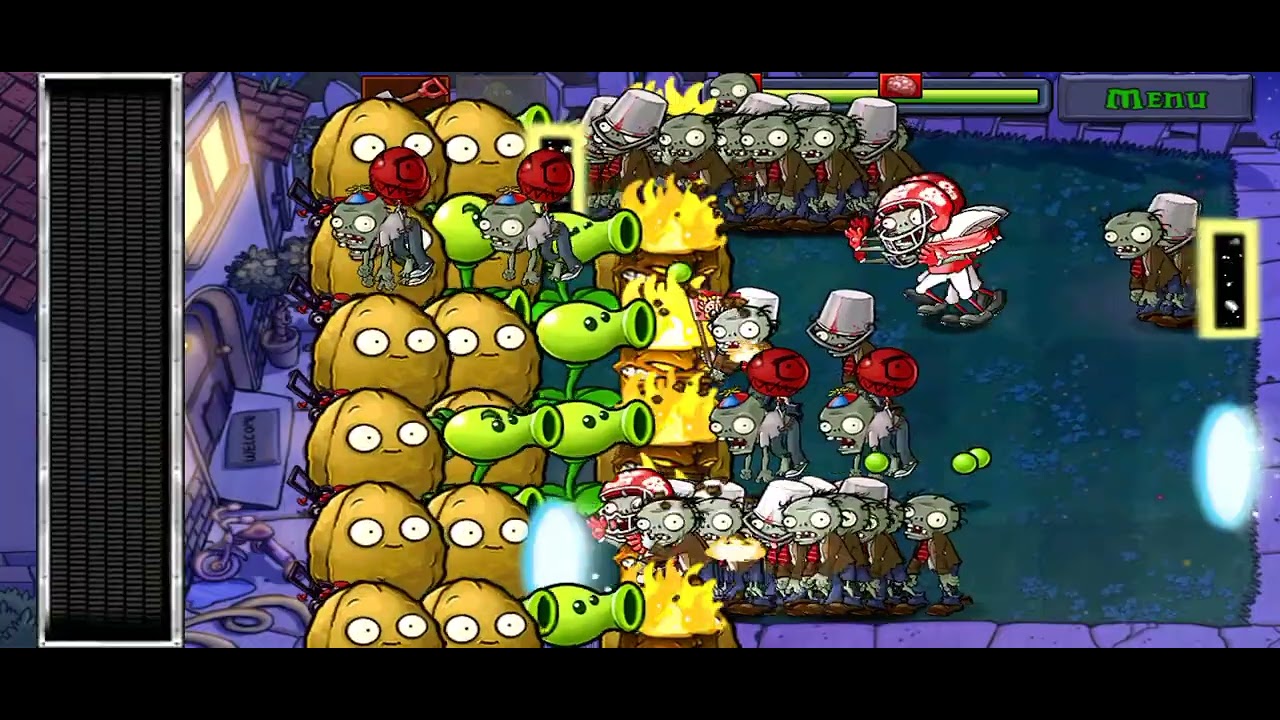 Plants vs Zombies menu 909 Pvz - YouTube