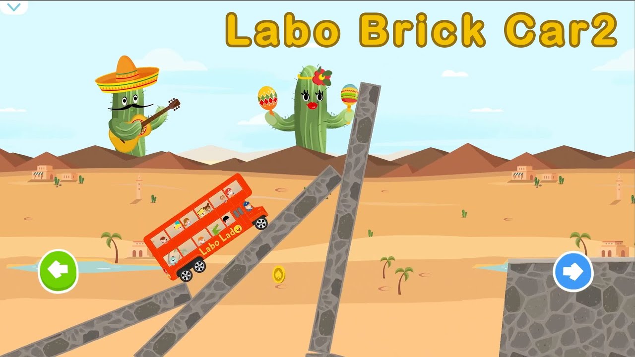 Build Buses, Double-Deck Buses, and School Buses in Labo Brick Car 2 ...