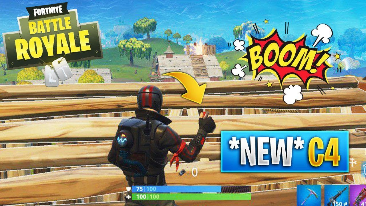 Fortnite Fridays #3 - *NEW* C4 Remote Explosives Are INSANE!! (Weekly ...