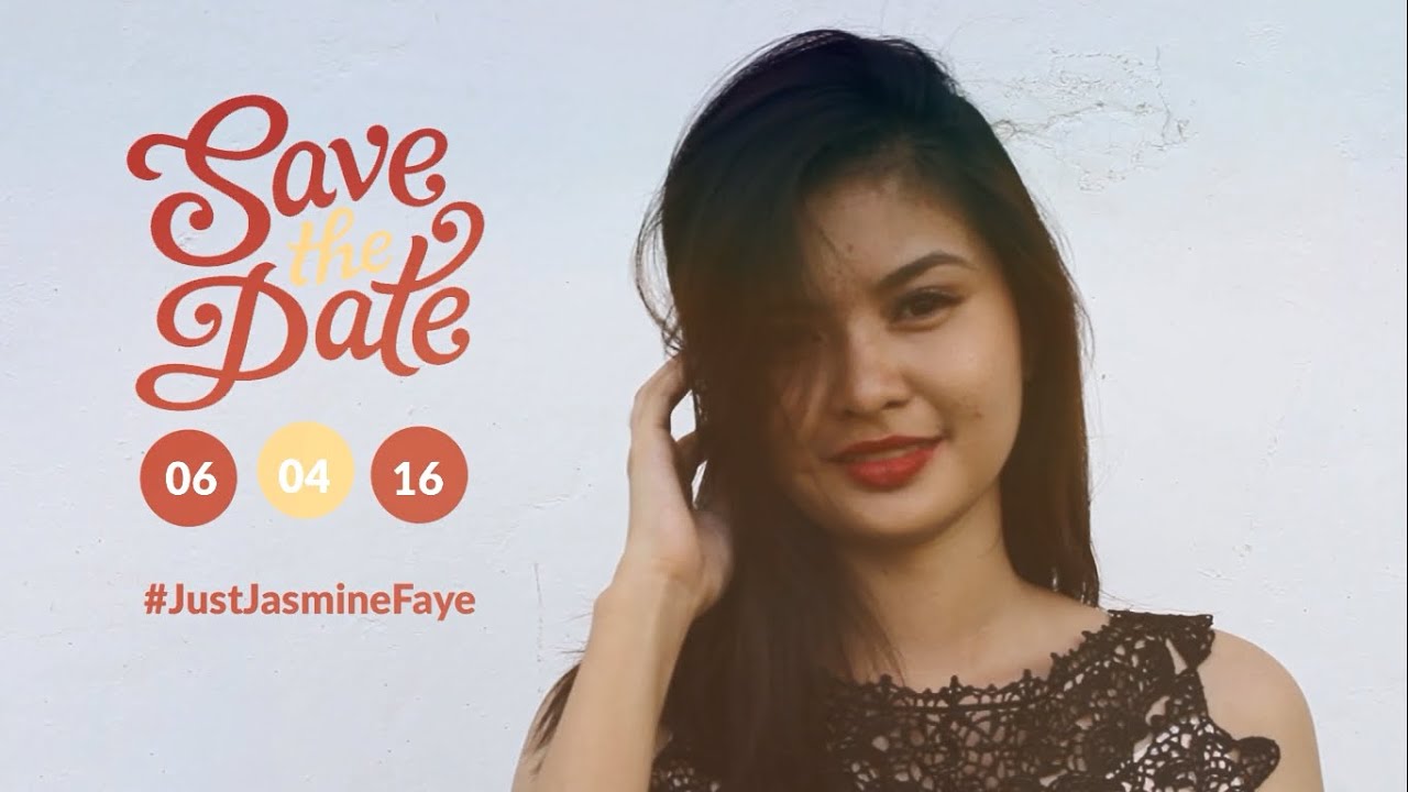 Jasmine Faye Peña - Save the Date [HD] - YouTube