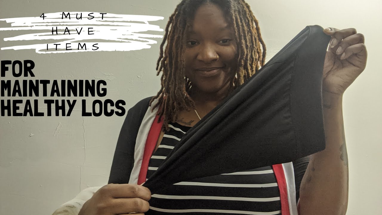 4 MUST HAVE ITEMS |For Maintaining Healthy Locs - YouTube