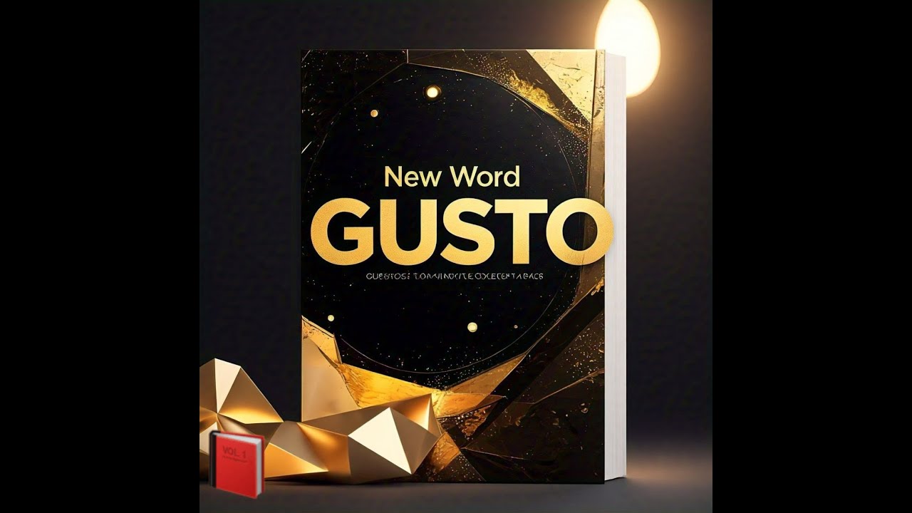 GUSTO | Meaning | Pronunciation | Synonyms | Sentences - YouTube
