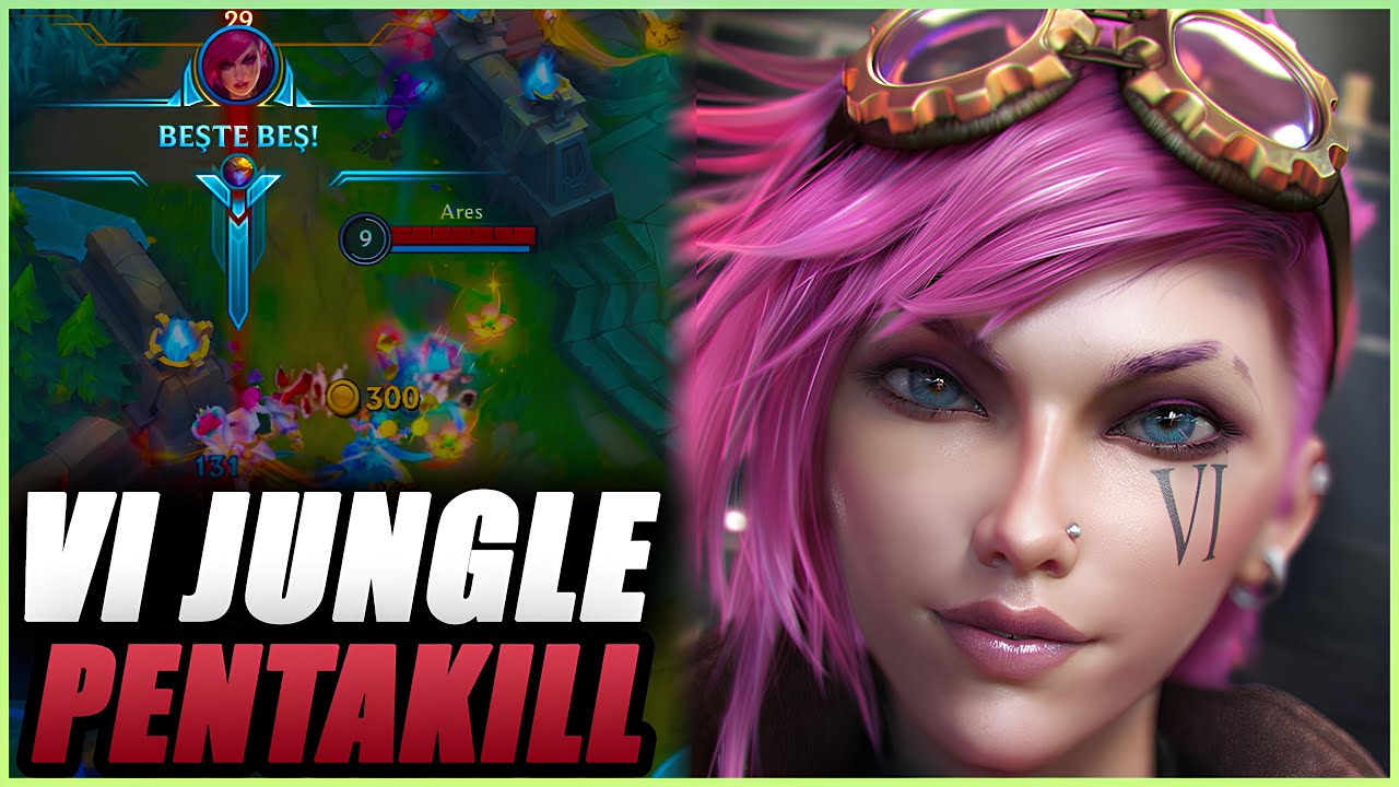 DAHA ÖNCE İZLEDİĞİN TÜM PENTALARI UNUT ŞOK OLACAKSIN! VI WILD RIFT - YouTube