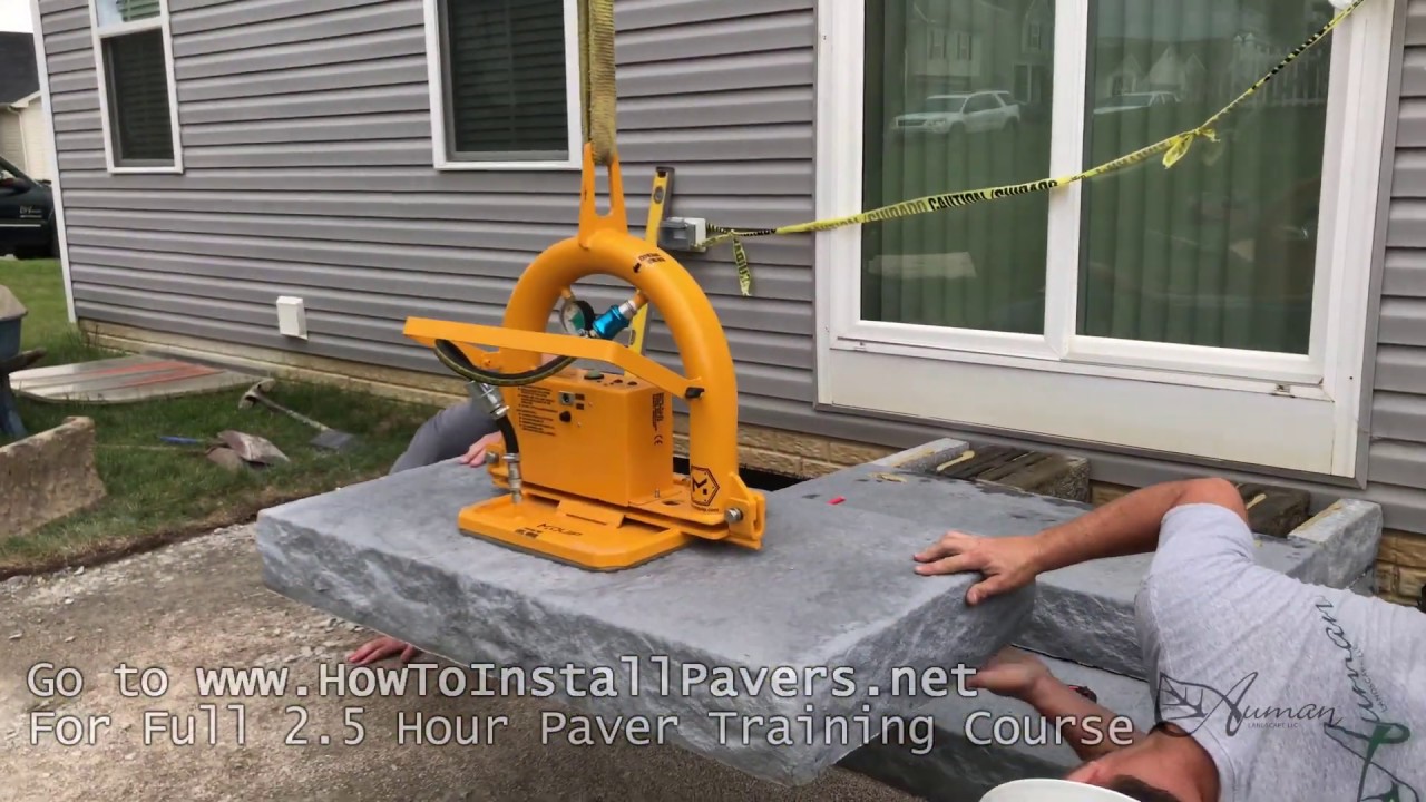 How To Install Slab Steps Teaser - YouTube