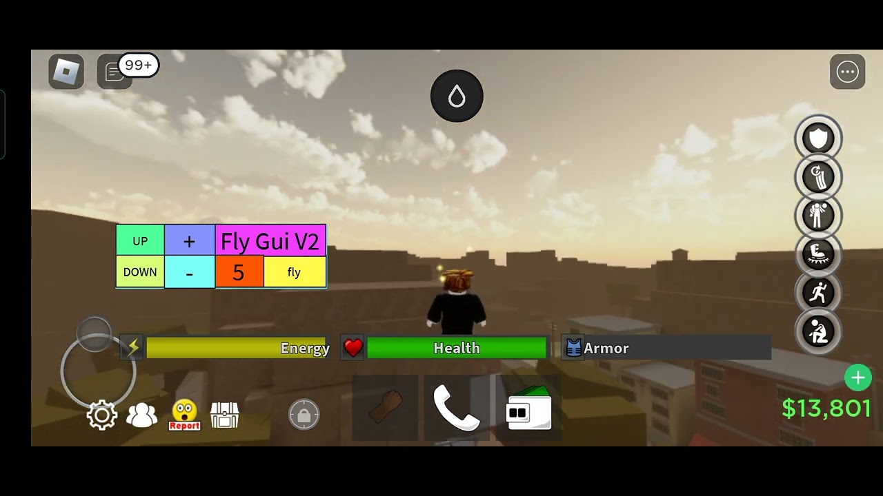 Roblox hydrogen Fly script - YouTube