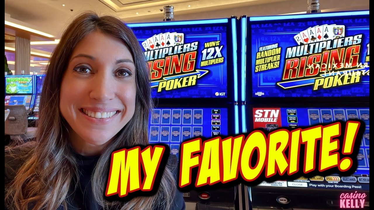 THIS is our Couple's Therapy - Video Poker! Multipliers Rising in Vegas ...