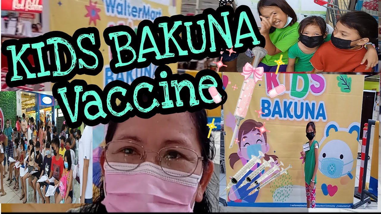 KIDS BAKUNA (vaccine) - YouTube