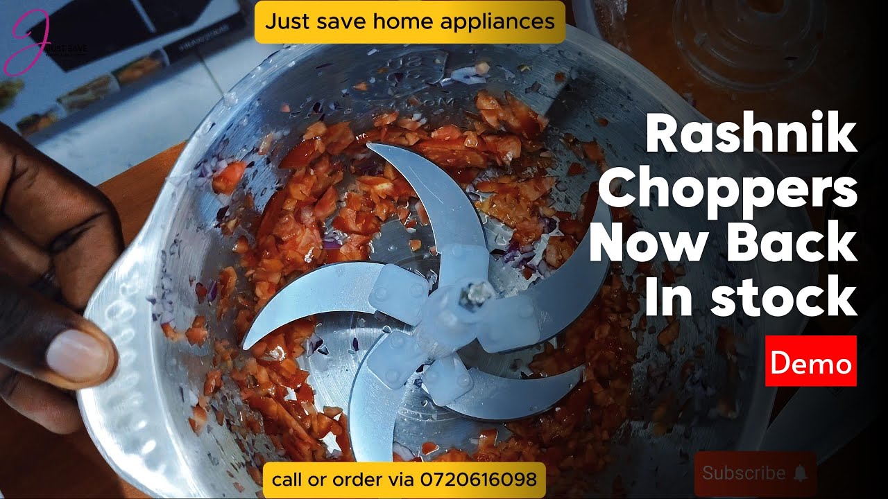 "Rashnik Electric Chopper Review: Seamless Veggie Chopping & Meat ...